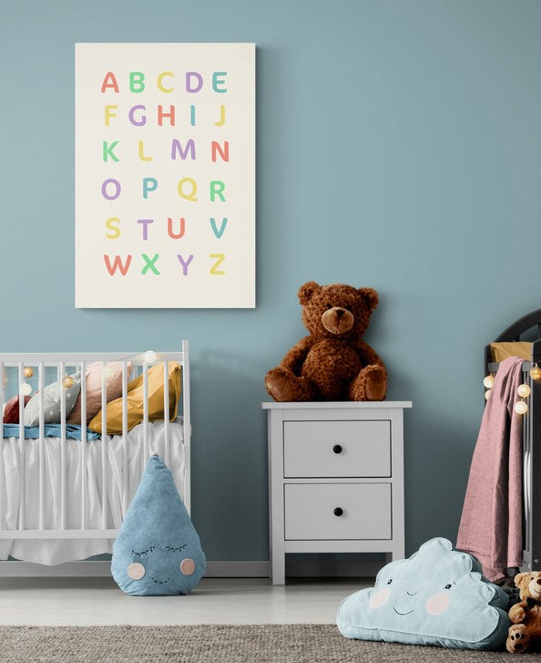 English Alphabet - Canvas Art – Pen of Mercy